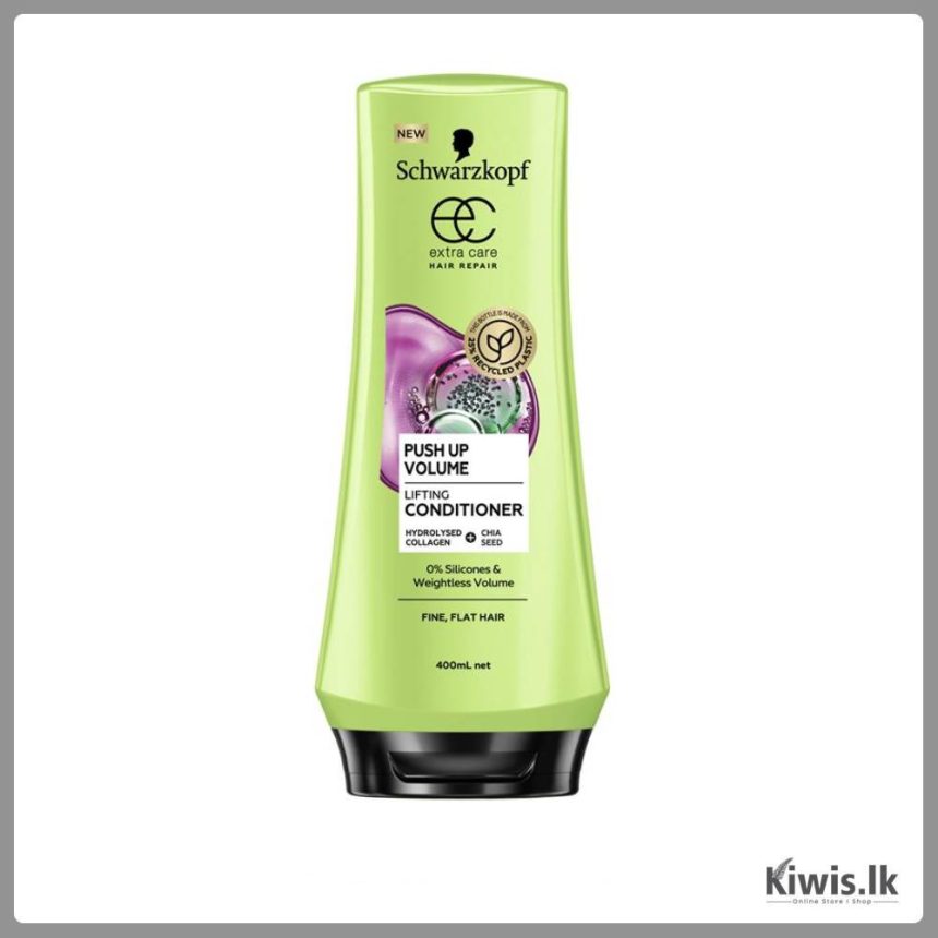 Schwarzkopf Extra Care Push Up Volume Conditioner 400ml | Kiwis.lk